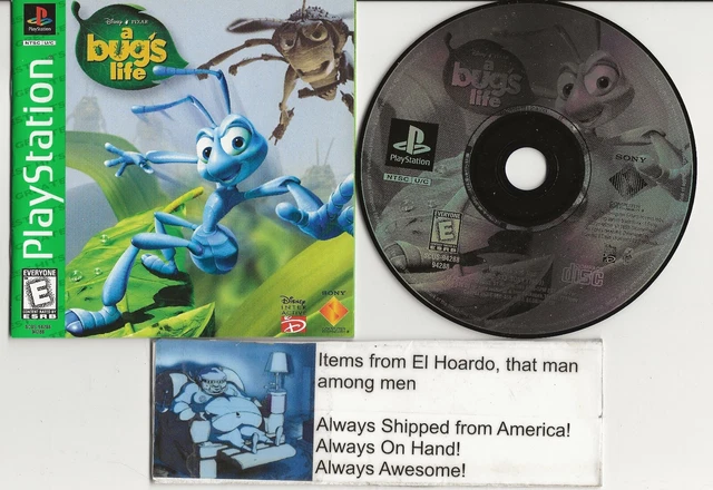 A BUG'S LIFE (Sony PlayStation PS1, 1998) Disney/Pixar completo ...
