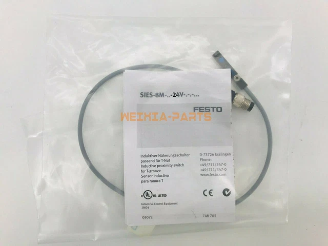 ONE NEW FESTO SIES-8M-PS-24V-K-0,3-M8D 551387 Proximity Switch £70.63 ...