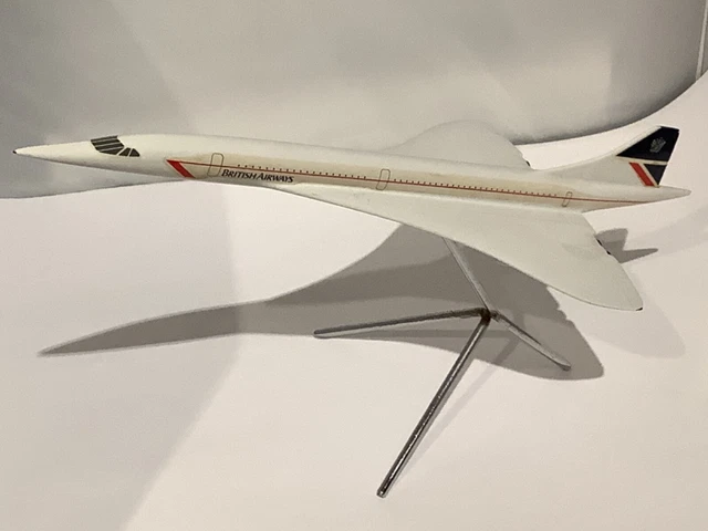 BRITISH AIRWAYS CONCORDE 1:200 resin model by Space Models - Landor ...