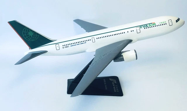 BOEING 767-300 EVA Air Taiwan Flight Miniatures Collectors Models Scale 1:200 £12.99 - PicClick UK