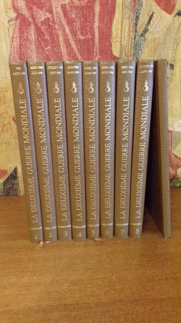 HISTOIRE INTERNATIONALE DE La Deuxieme Guerre Mondiale / Ww2 / 8 Tomes ...
