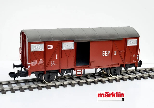MÄRKLIN 58264 SPUR 1 Gedeckter Güterwagen Oppeln DB, neuwertig in der ...
