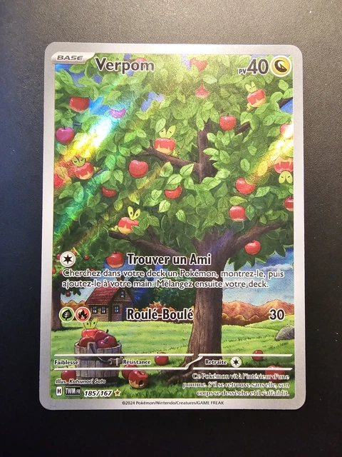 CARTE POKÉMON VERPOM 185/167 Ev6 Twm EUR 11,00 - PicClick FR