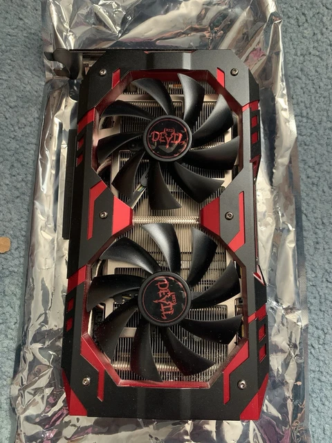 RED DEVIL RX 580 8GB GDDR5-3DH/OC AMD Radeon GPU Graphics Card ...