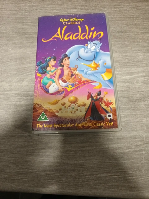 ALADDIN (VHS/SH, 1994) Walt Disney Classics £3.50 - PicClick UK