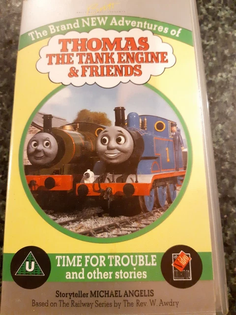 THOMAS THE TANK Engine Vhs Video Tape Time for trouble and other ...