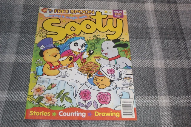 SOOTY MAGAZINE LEARNING Is a Magic With - Issue 19 £4.99 - PicClick UK