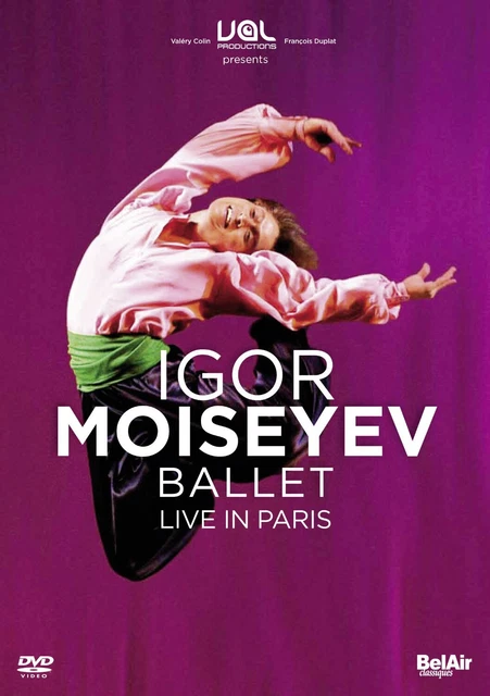 IGOR MOISEYEV BALLET: Live in Paris (DVD) Moiseyev Ballet Moiseyev Igor ...