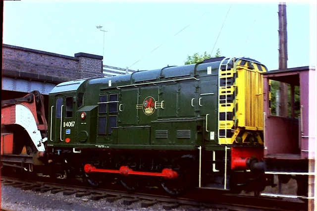 35MM RAILWAY COLOUR Negative Class 08 D4067 at Loughborough £1.95 ...
