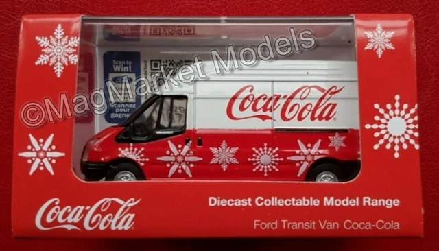 FORD TRANSIT VAN · Coca-Cola · 1:76 · Oxford Pressofuso · Nuovo Di ...