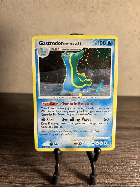 POKEMON CARD TCG Gastrodon East Sea LV. 43 Holo Rare D&P Secret Wonders ...