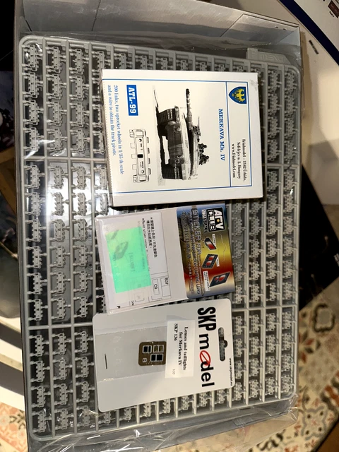 MENG TS-056 1:35TH scale Merkava Mk.4M w/roof-mounted slat armor plus ...