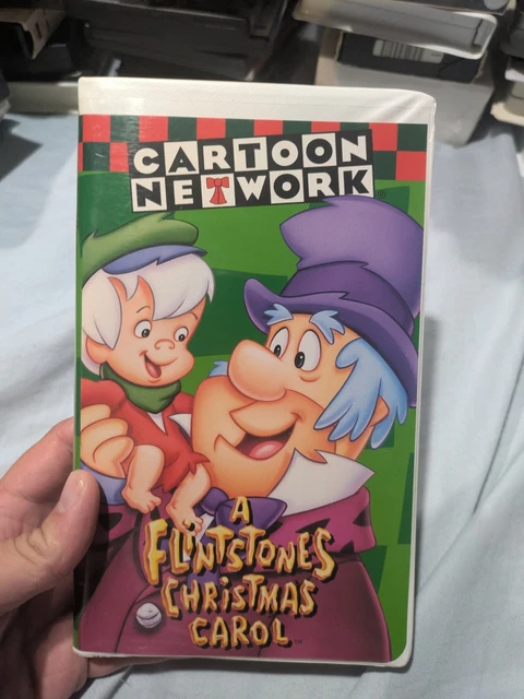 A FLINTSTONES CHRISTMAS Carol VHS (Cartoon Network 1996 clamshell ...
