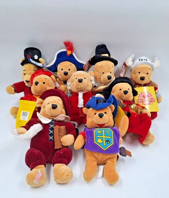 WINNIE THE POOH Various Historical Figures Bundle 7" X 9 T2750 Bulk K £ ...
