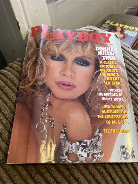 PLAYBOY MEN’S GLAMOUR Magazine - November 1989 - Donna Mills Vintage £11.99 - PicClick UK