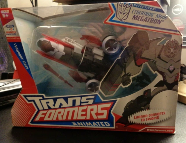 TRANSFORMERS ANIMATED CYBERTRON Mode Megatron Voyager Class Action ...
