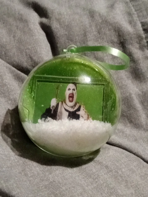 ART THE CLOWN The Terrifier Horror Christmas Bauble Tree Decoration ...