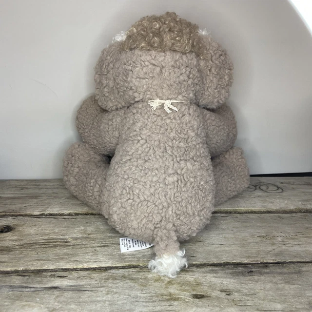 BNWT FAT FACE Wilfred Woolly Mammoth Plush Toy Brown Blue Cuddly ...