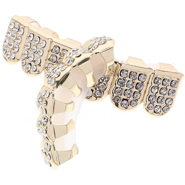 1 SET OF Mouth Grills Fake Teeth Decorations Tooth Sockets Fashion ...