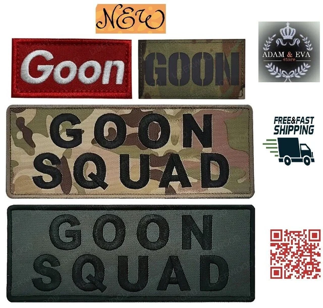 A&E GOON SQUAD Patch Grand badge tactique uniforme avec application de ...