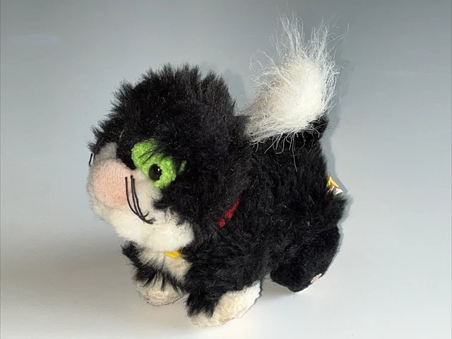 POSTMAN PAT JESS The Cat Black White Soft Plush Toy Small 6” 2005 Born ...