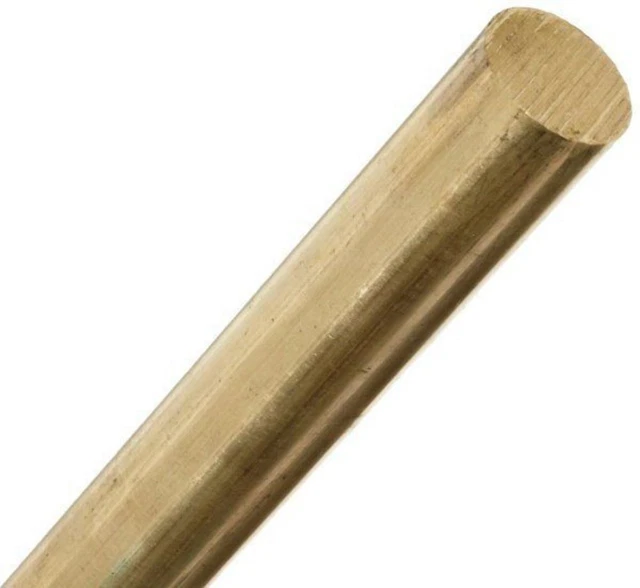 BARRE RONDE EN Laiton Longue De 300 Mm, 9/16" De Diamètre EUR 28,19 - PicClick FR