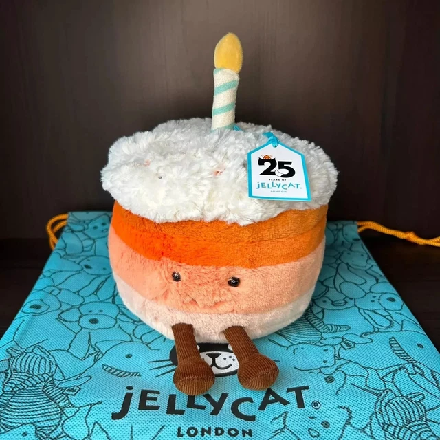 JELLYCAT AMUSEABLES JELLINA Birthday Celebration Crustacean Crab ...