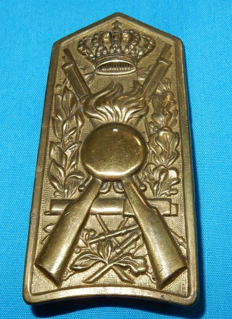 WW2 ITALIAN ARMY Infantry Machine Gun Officers Shoulder Board Badge ...