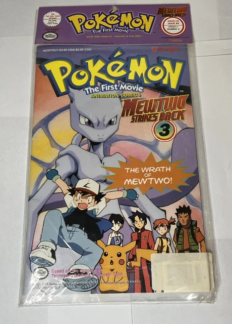 POKÉMON THE FIRST Movie Mewtwo Strikes Back #3 Viz Comic Book 1998 ...