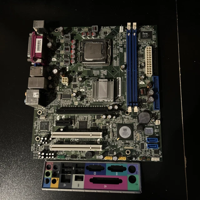 ACER 672M01-1.1-8KSH MOTHERBOARD Socket 775 System Board & Pentium ...