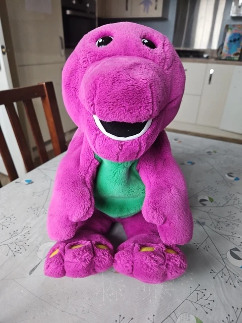 BARNEY THE PURPLE Dinosaur ActiMates Talking Moving Plush 1997 ...