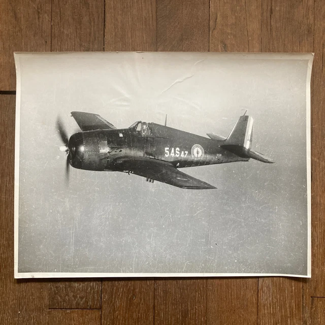 ANCIENNE PHOTO AVION Grumman F6 « Hellcat » Chasseur- Seconde Guerre ...