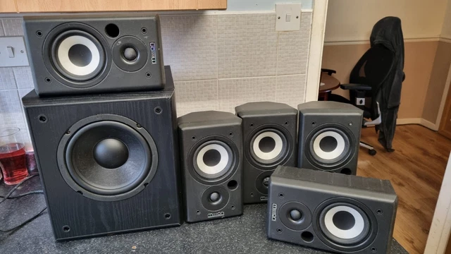 MISSION M70 HI-FI Bookshelf Speakers £73.52 - PicClick UK