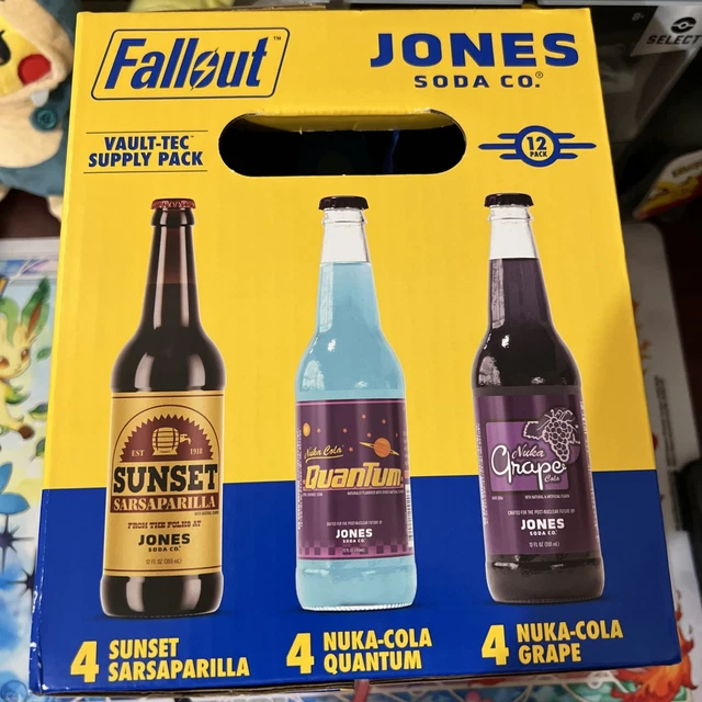 COSTCO LIMITED EDITION FALLOUT/Jones Soda Co. VAULT-TEC SUPPLY PACK 12 ...