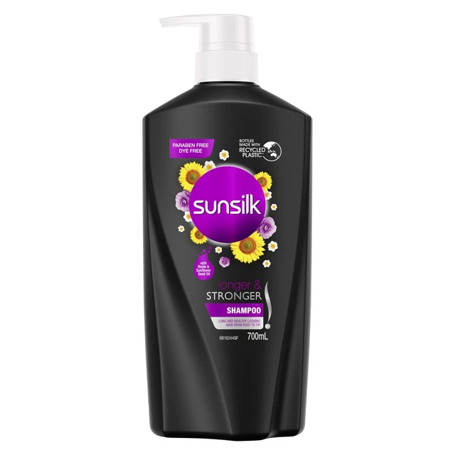 SUNSILK LONGER & Stronger Shampoo 700 mL $10.09 - PicClick AU