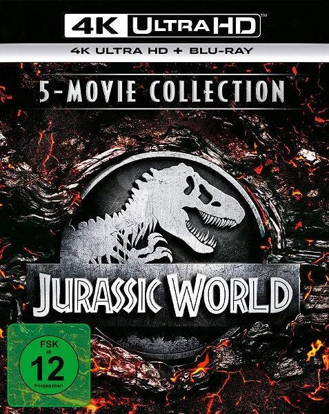 JURASSIC WORLD 5-MOVIE-COLLECTION 4K UHD Blu Ray £7.54 - PicClick UK