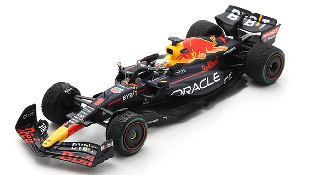 MODEL CAR FORMULA 1 F1 Scale 1:43 spark Model Red Bull Max Verstappen ...