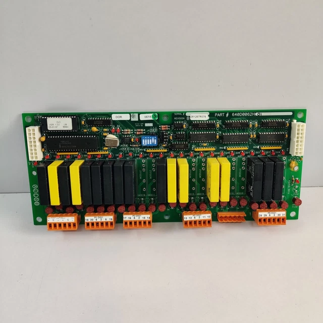FRICK JOHNSON CONTROLS CONTROL PCB 640D0062H01 REV B Quantum Board $388 ...