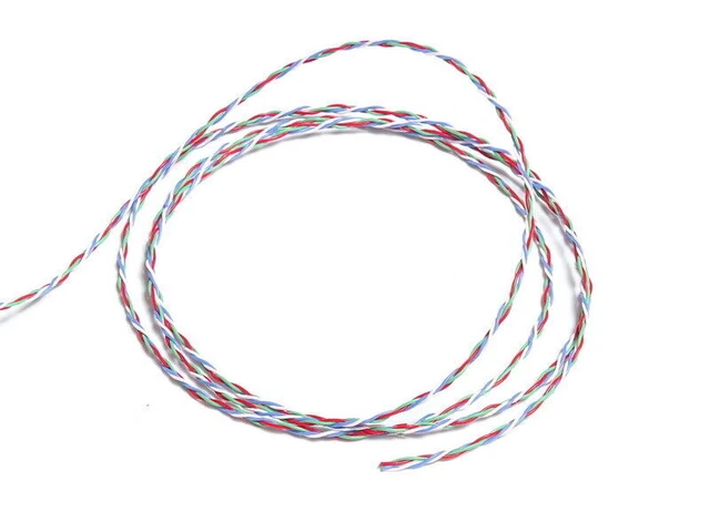 CARDAS 4X33AWG BRAIDED Tonearm Litz Wire Teflon Cable Vinyl Record ...