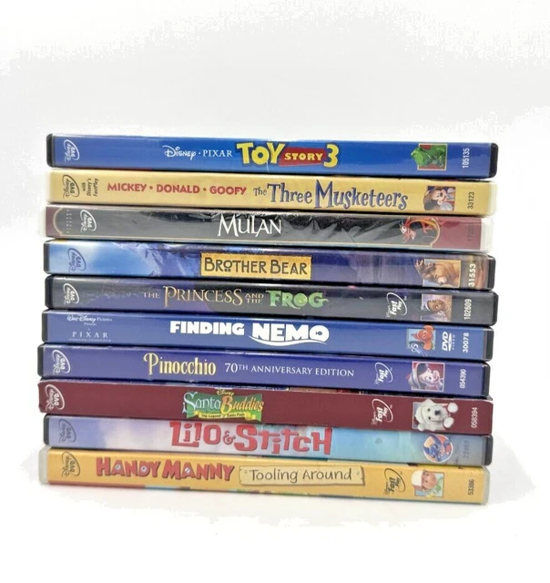 BOX OF 20 random Disney movies, kids movies in bulk and cheap! $47.01 ...