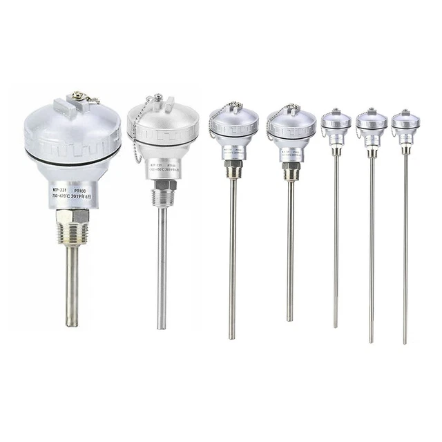 STAINLESS STEEL RTD PT100 Temperature Sensor Probe NPT Thread ...