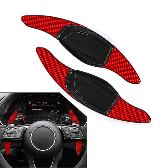 STEERING WHEEL SHIFT Paddle Extension For Audi RS3 RS4 RS5 R8 TT RS RS ...