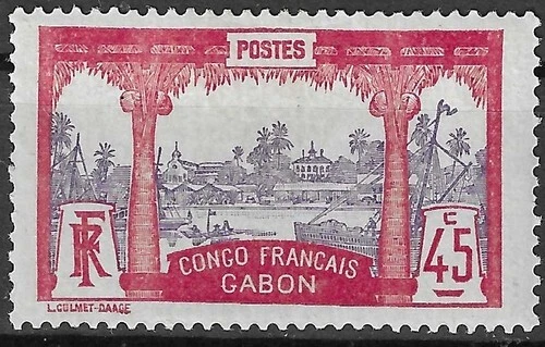 COLONIES FRANCAISES - Gabon - Yvert 43 EUR 13,00 - PicClick FR