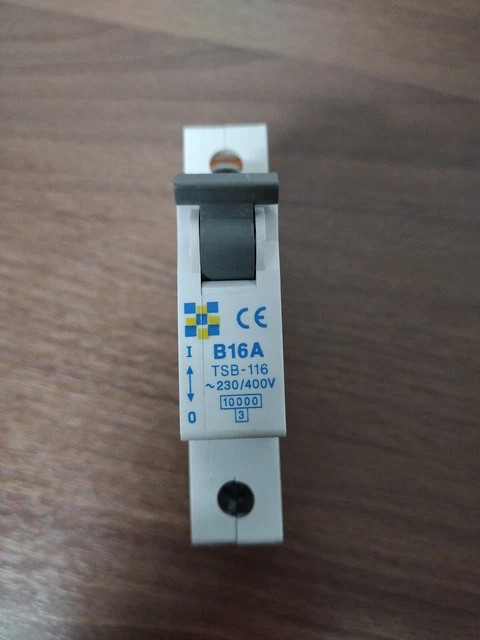 CLIPSAL TSB-116 16 Amp Type B Mcb Circuit Breaker £5.99 - PicClick UK