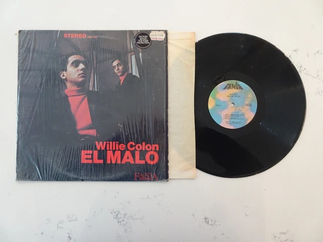 WILLIE COLON EL Malo Lp Super Rare 197 ? Sonic Cloud Label Press On ...