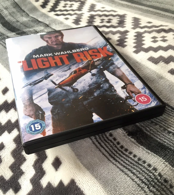 FLIGHT RISK 2025 DVD in Limited Edition Eco-Box Case Wahlberg/Dockery ...