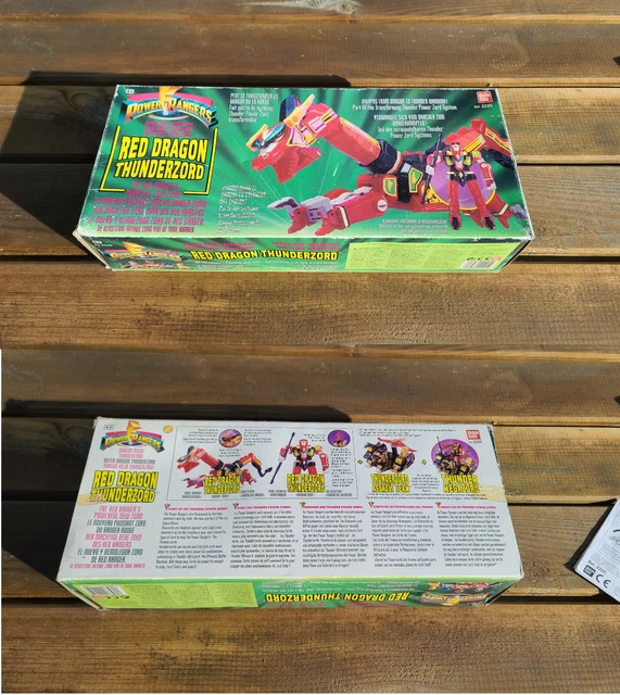 RED DRAGON THUNDERZORD Power Rangers Mighty Morphin Dairanger DX Bandai ...