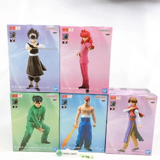 YU HAKUSHO FIGURE Yusuke Urameshi Hiei Kuwabara Kurama Koenma DXF 30th Set EUR 132,71 - PicClick FR