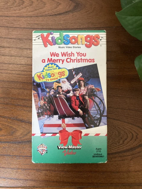 CHILDRENS CHRISTMAS VHS Tape KIDSONGS We Wish You a Merry Christmas ...