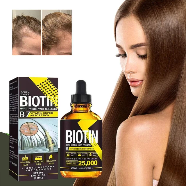 BIOTIN HAIR GROWTH Vitamins 25000mcg - Healthy Hair Growth Supplements ...